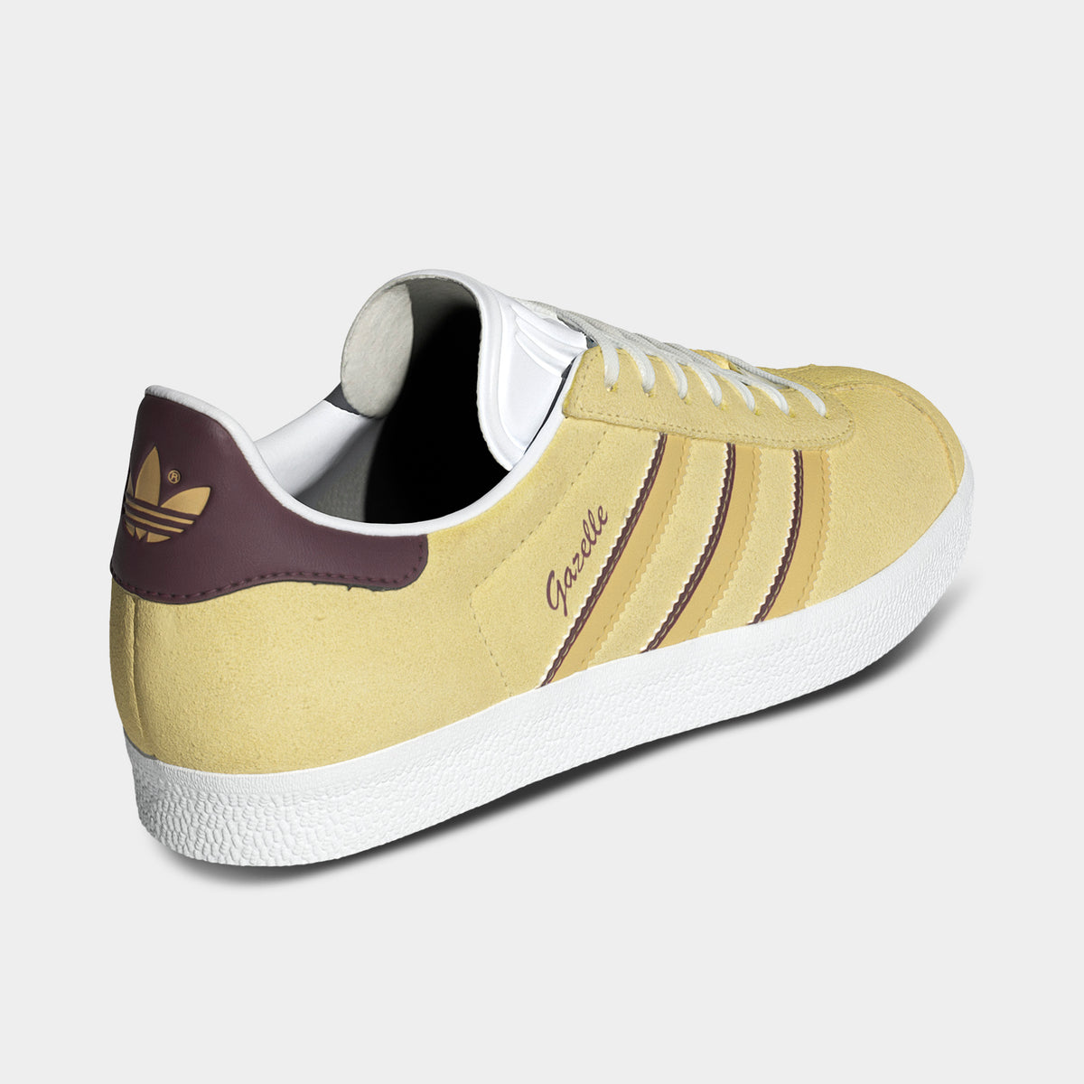 adidas Women's Gazelle Almost Yellow / Oat - Maroon – JD Sports