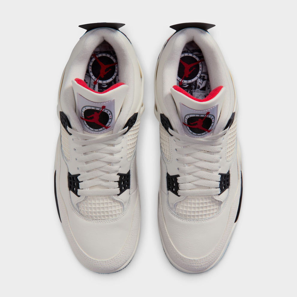 Jordan 4 Retro OG Flight Club Sail / Black - University Red – JD Sports