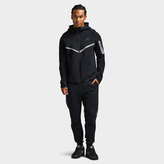 Nike Sportswear Tech Fleece Hoodie Reflective / Black – JD Sports