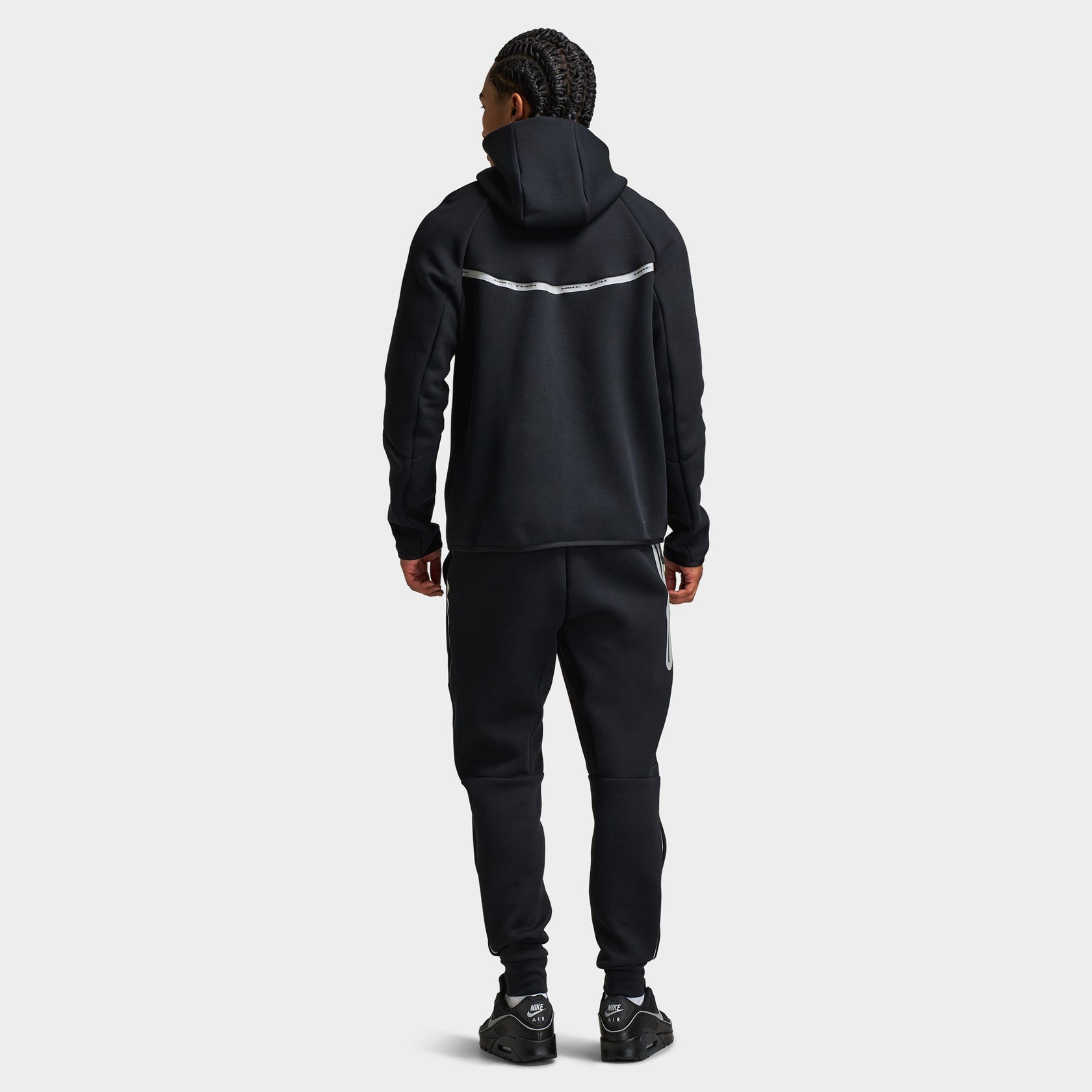 Nike Sportswear Tech Fleece Hoodie Reflective / Black – JD Sports
