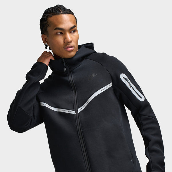 Nike Sportswear Tech Fleece Hoodie Reflective / Black – JD Sports