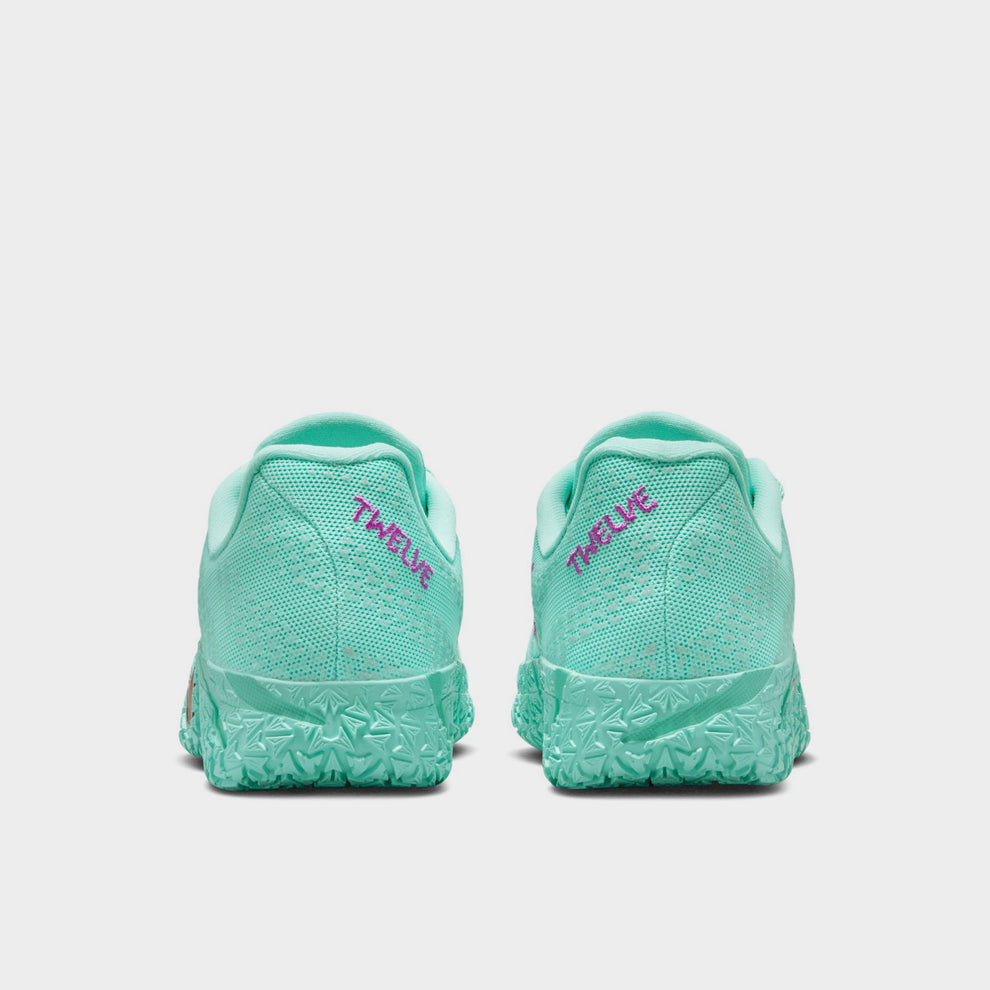 Nike Ja 3 12 Time GS Bleached Turquoise / Safety Orange - Vivid Purple ...