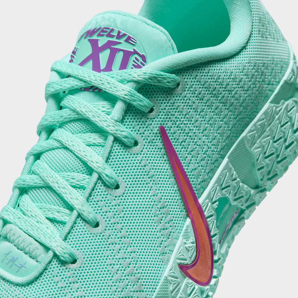Nike Ja 3 12 Time GS Bleached Turquoise / Safety Orange - Vivid Purple ...