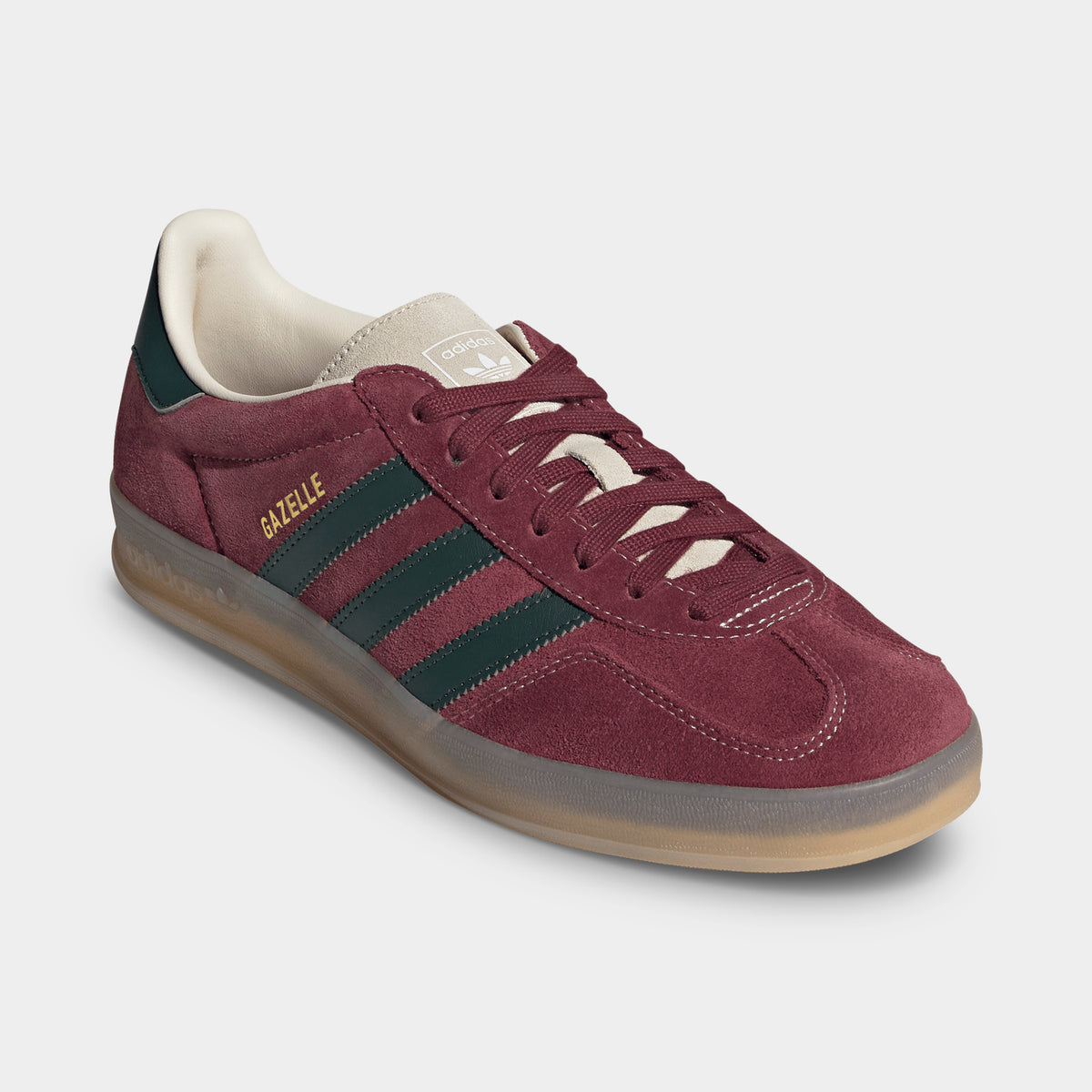 adidas Originals Gazelle Indoor Shadow Red / Shadow Green - Wonder Whi ...