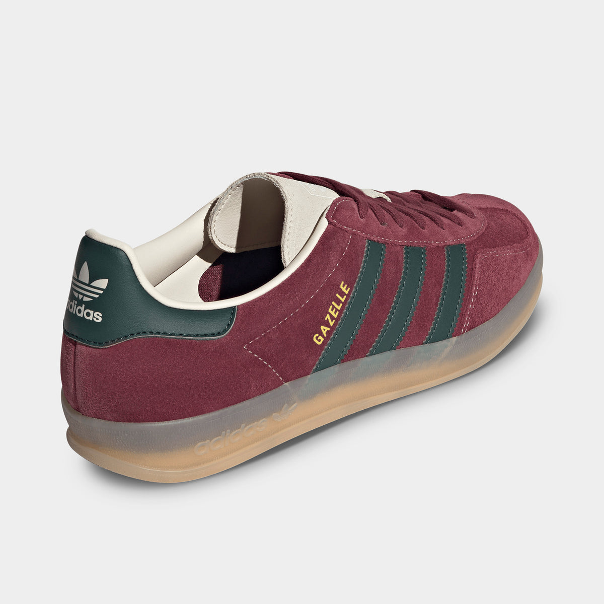 adidas Originals Gazelle Indoor Shadow Red / Shadow Green - Wonder Whi ...