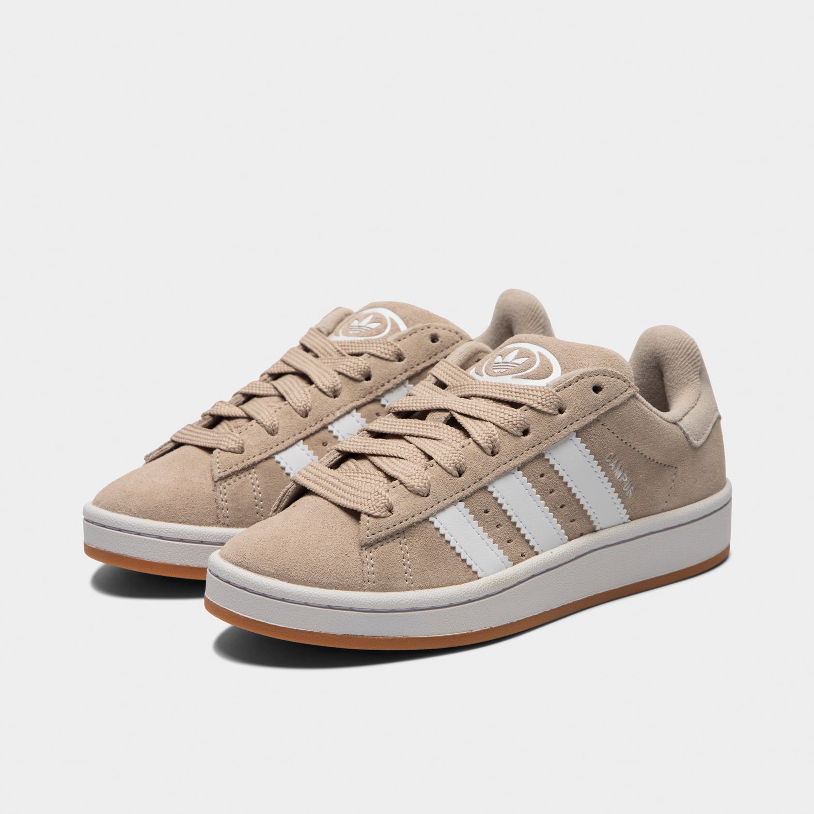 adidas Juniors' Campus 00s Wonder Beige / White - Gum – JD Sports