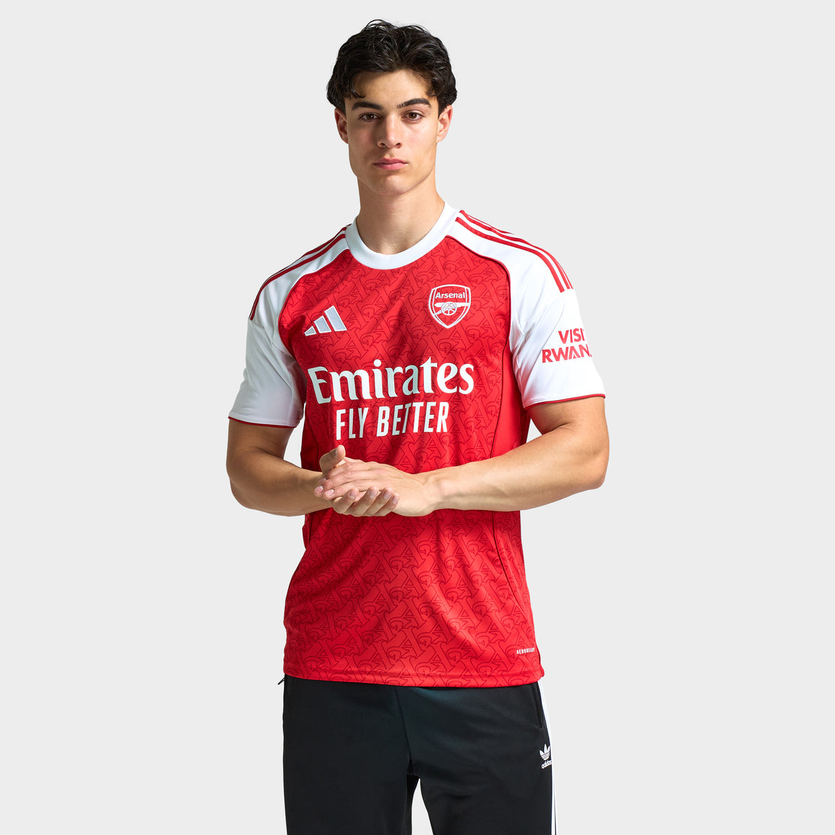adidas Arsenal 25/26 Home Jersey Better Scarlet / White – JD Sports