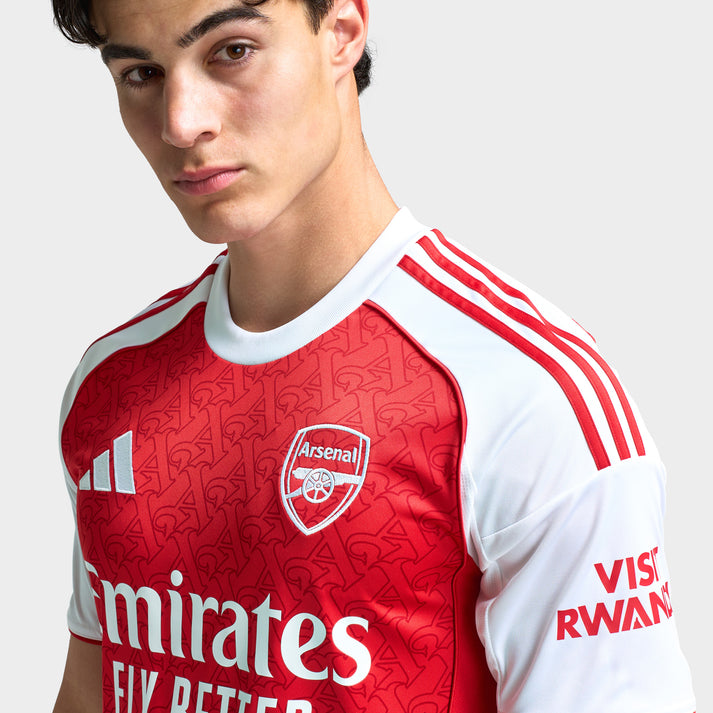 adidas Arsenal 25/26 Home Jersey Better Scarlet / White – JD Sports