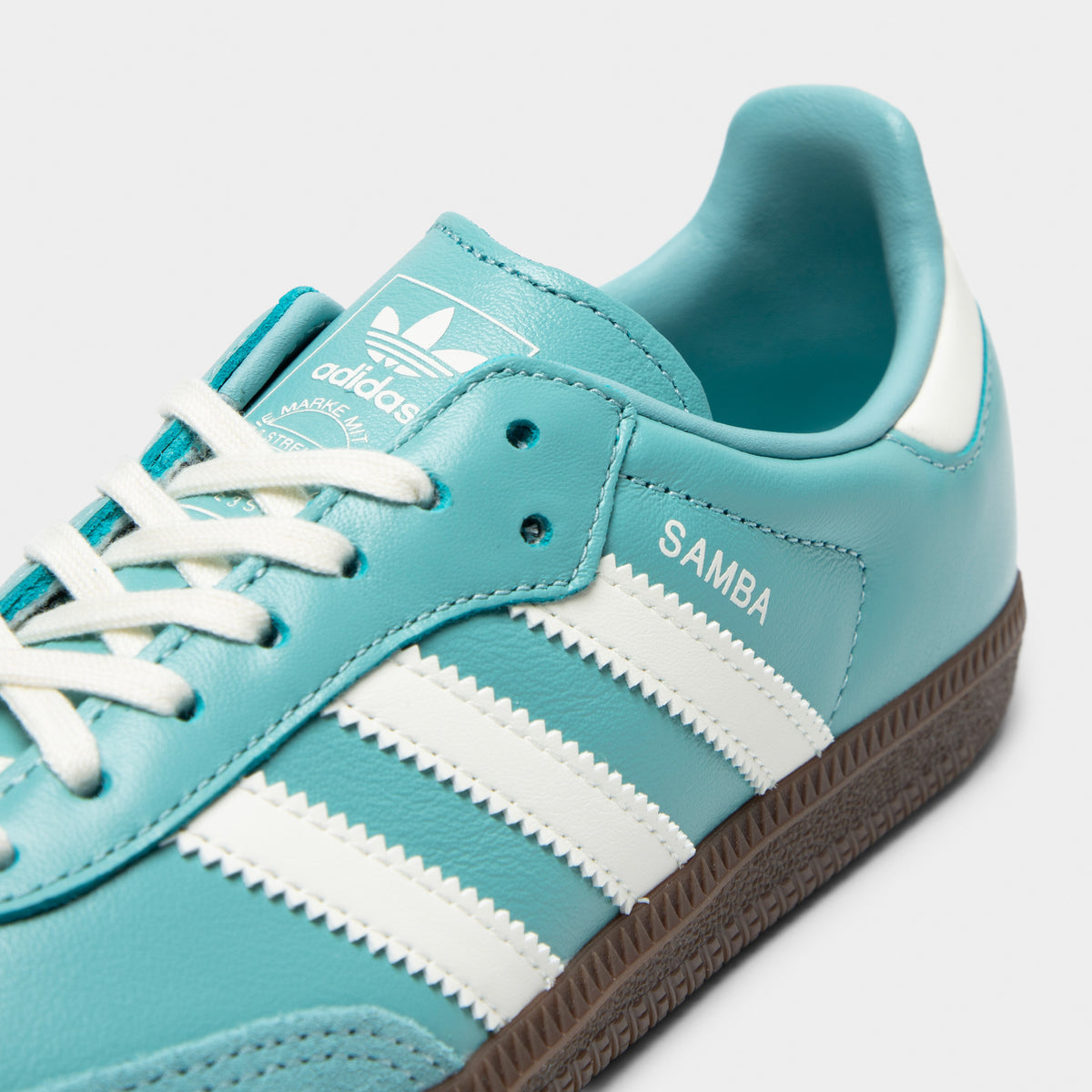 adidas Juniors' Samba OG Mint / Off White - Gum – JD Sports