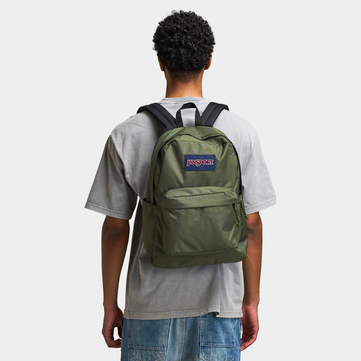 JanSport SuperBreak Plus Backpack / Cargo Green – JD Sports