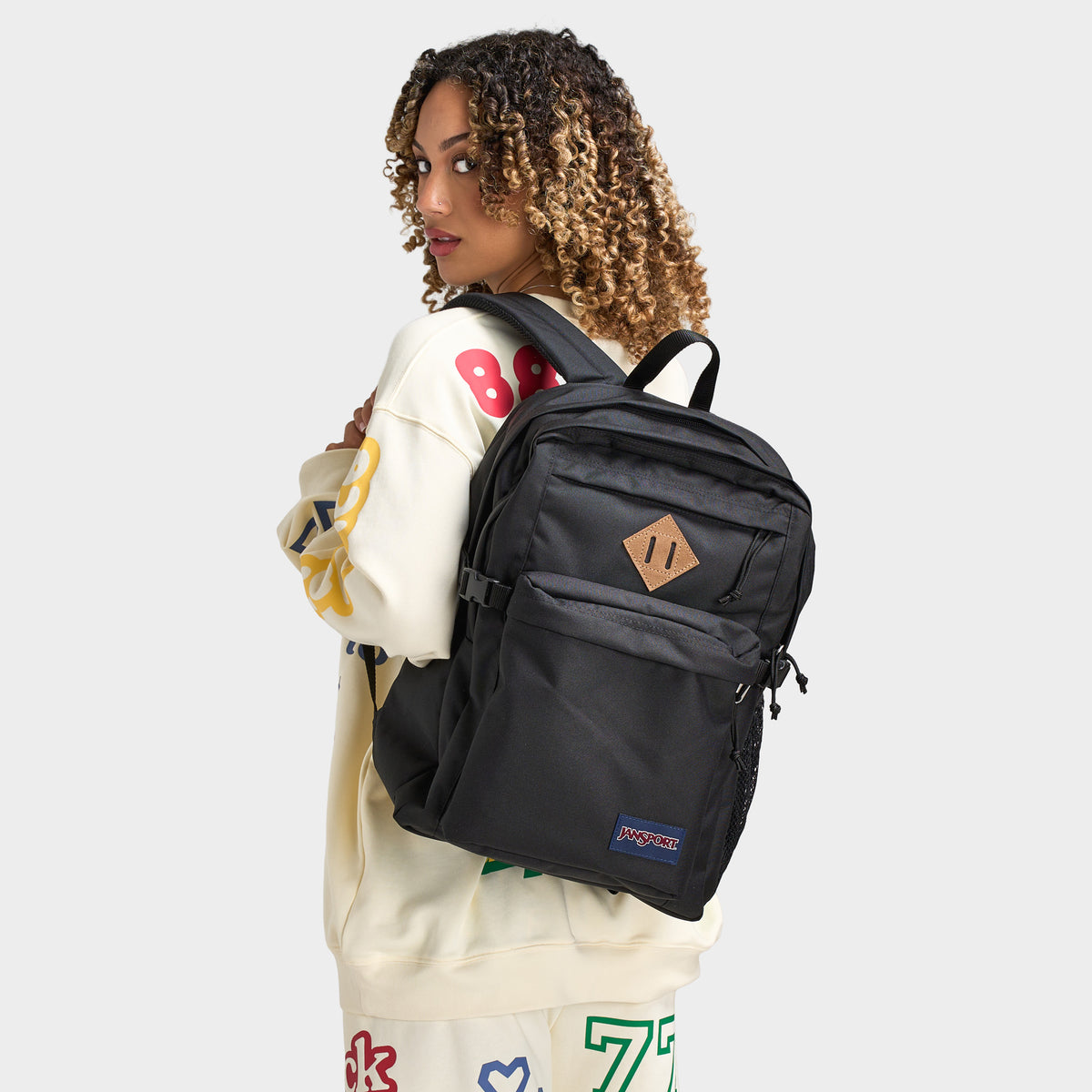 JanSport Main Campus Backpack / Black | JD Sports