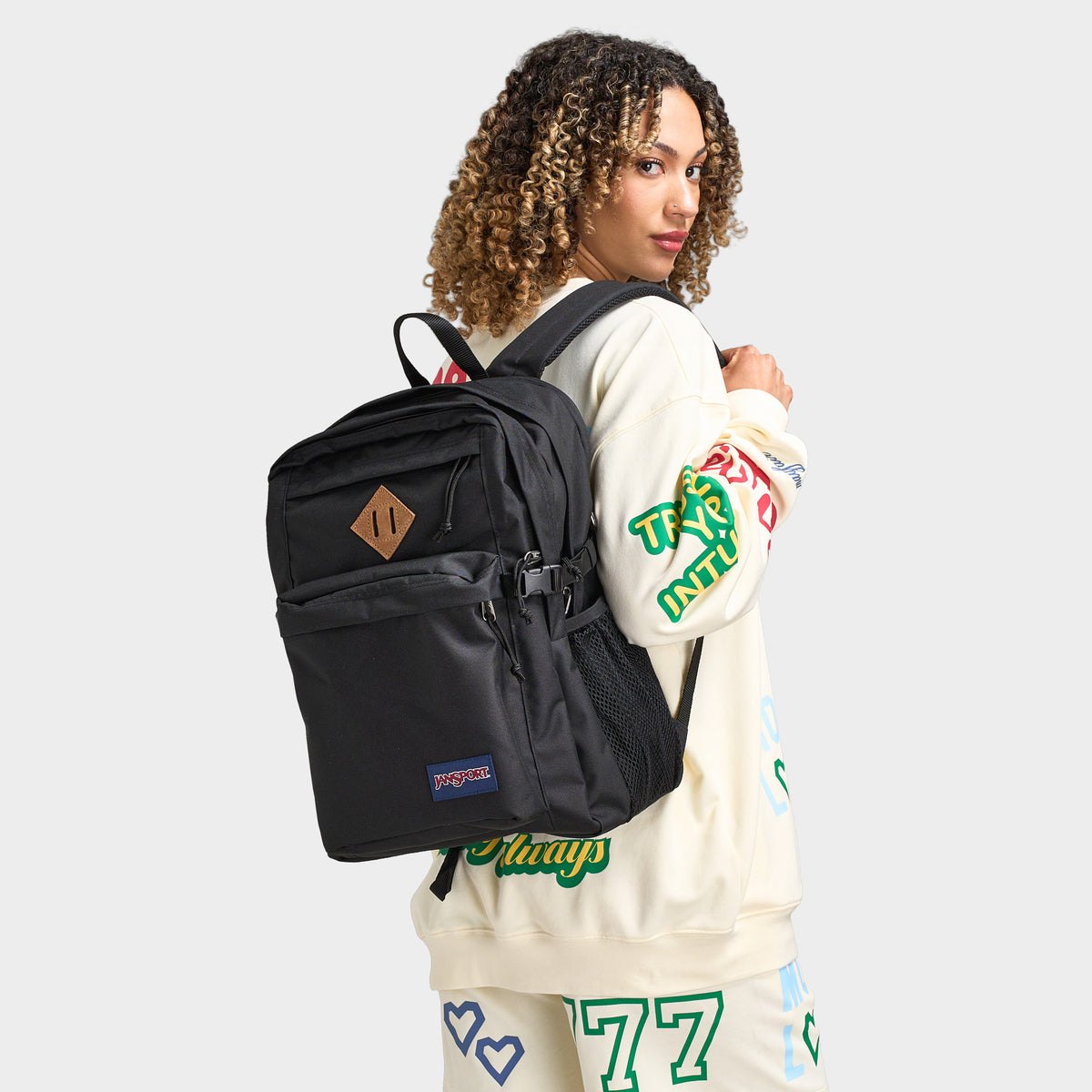 JanSport Main Campus Backpack / Black | JD Sports