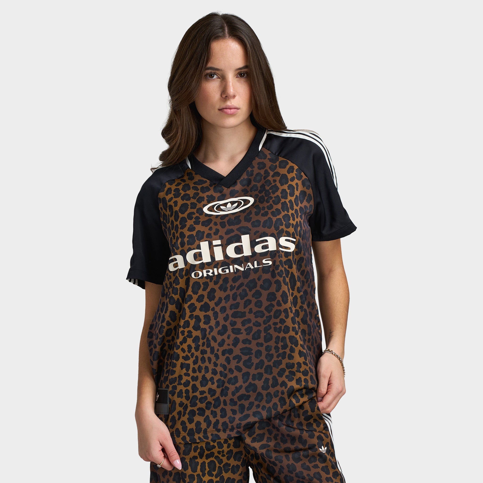 Adidas Women's Satin Football Jersey / Leopard – JD Sports
