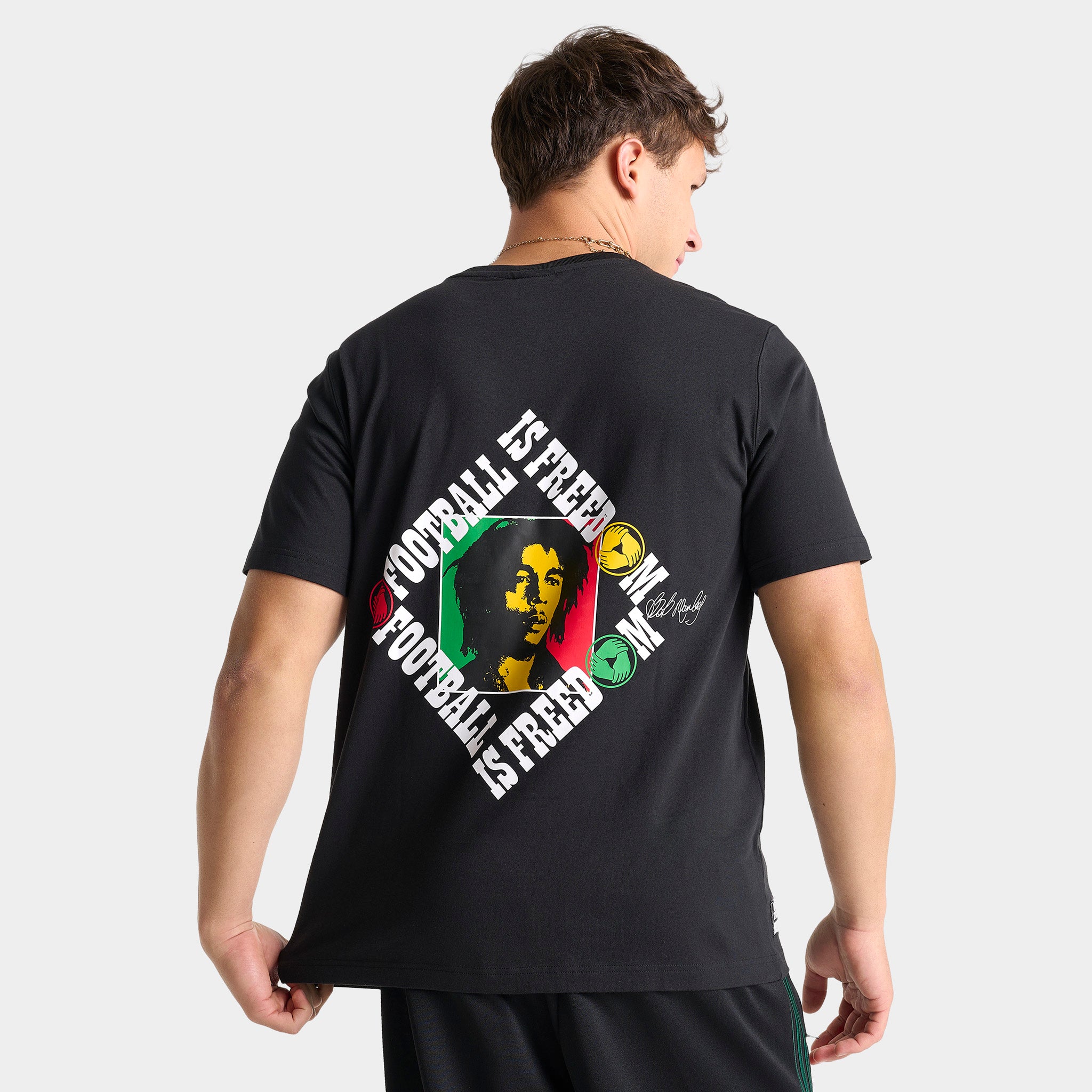 adidas Bob Marley Originals T-Shirt / Black – JD Sports