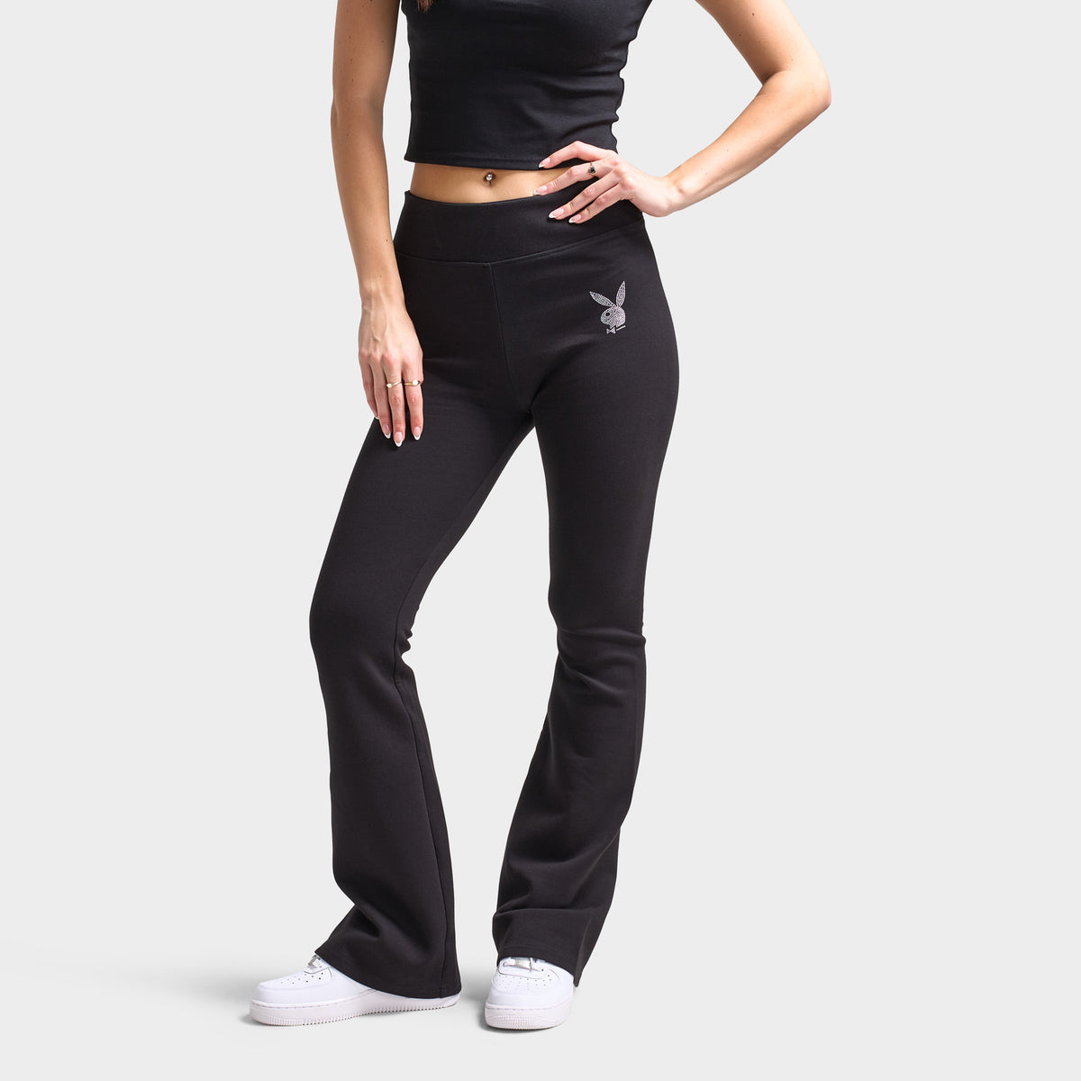 Playboy Bunny Flare Pants / Black | JD Sports
