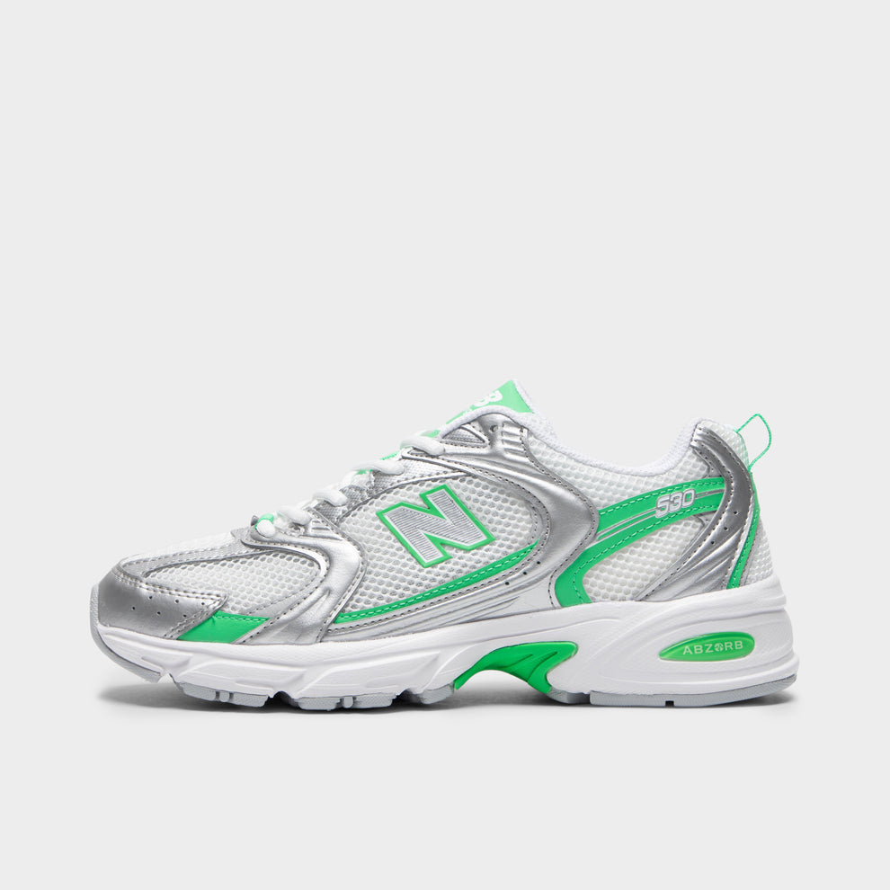New Balance 530 Silver Metallic / Green Apple – JD Sports