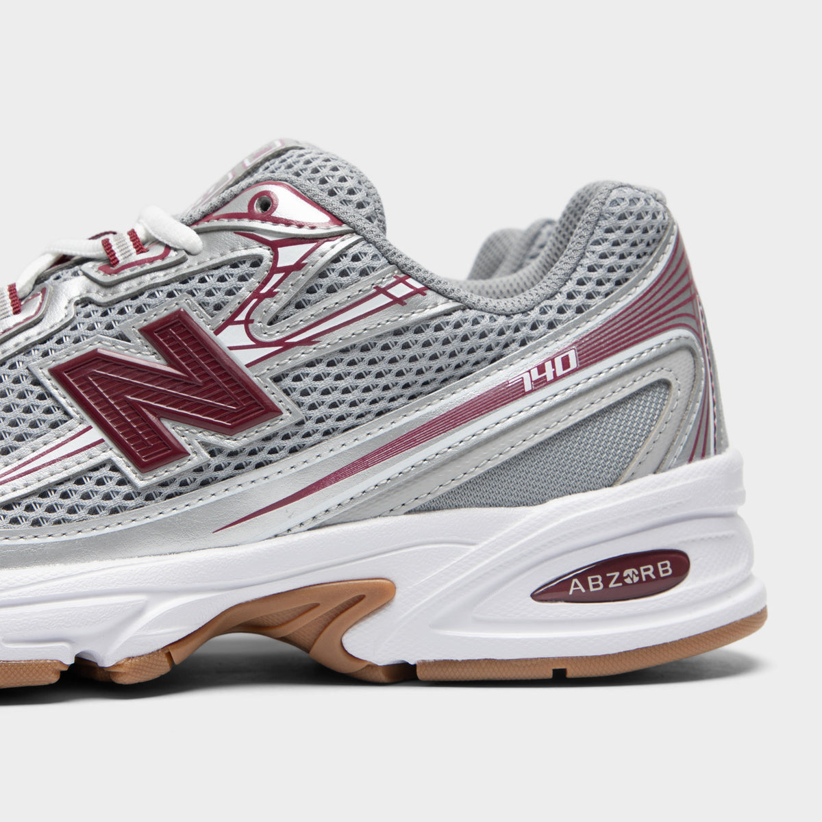 New Balance 740 Monarch Burgundy / Slate Grey – JD Sports