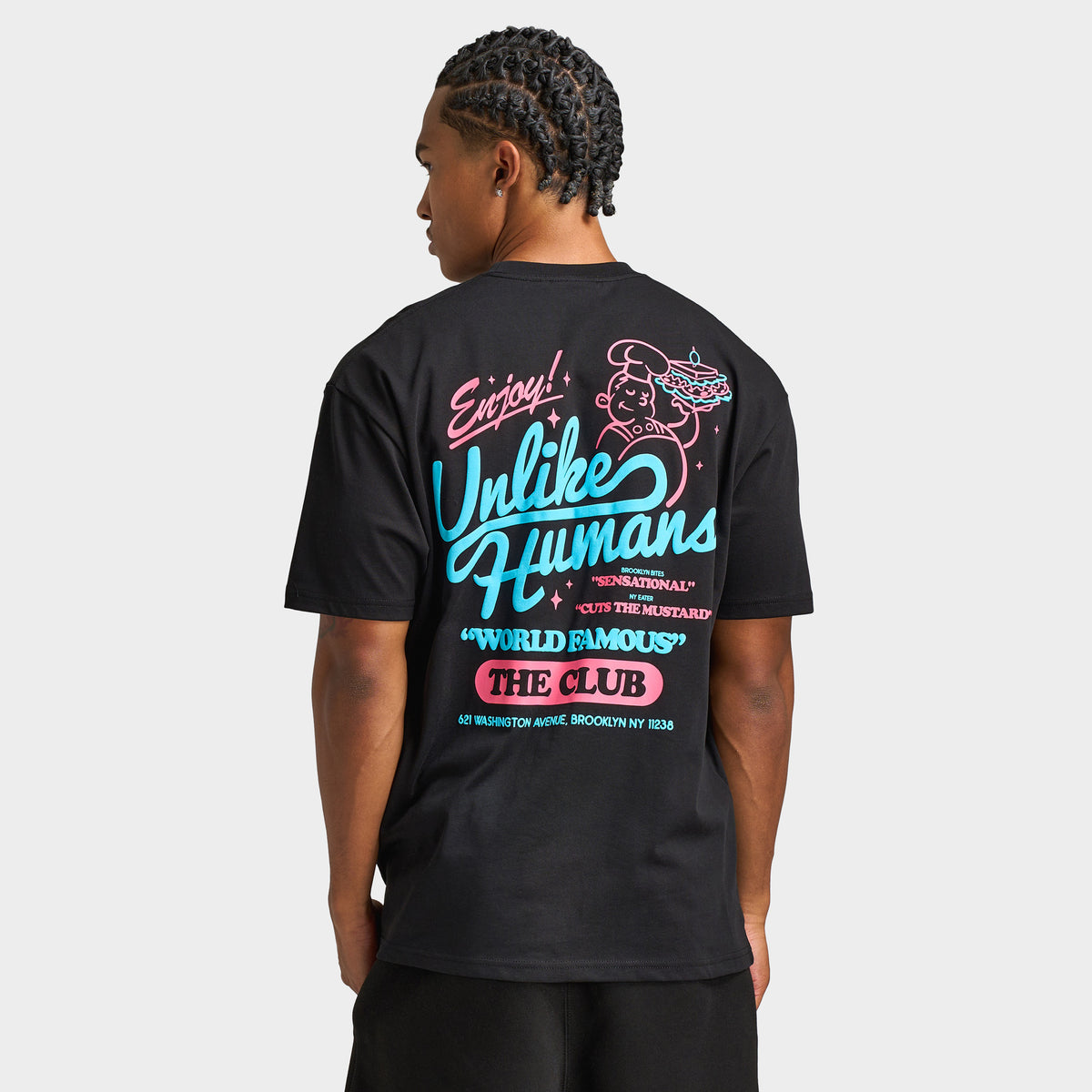 Unlike Humans Club T-Shirt / Noir | JD Sports