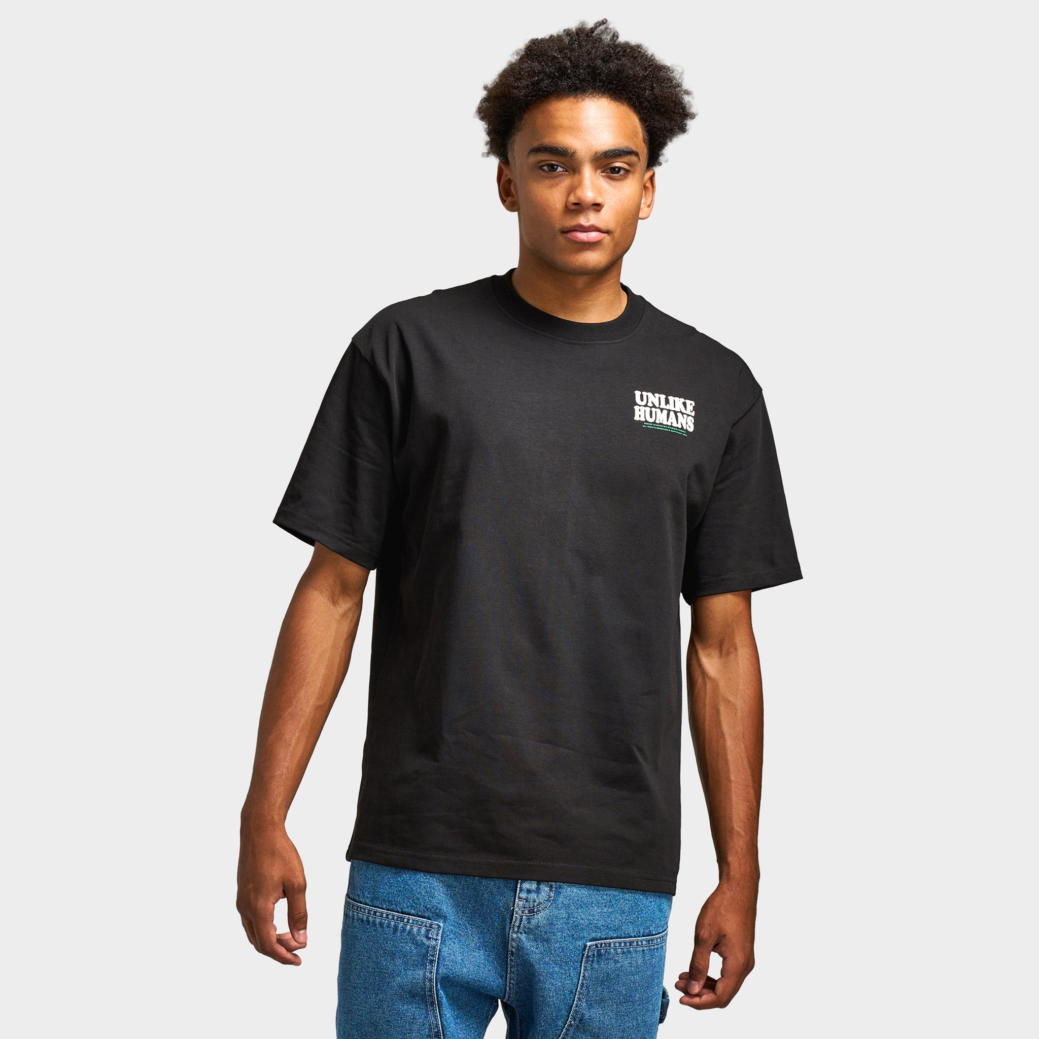 Unlike Humans Power World T-shirt / Black – JD Sports