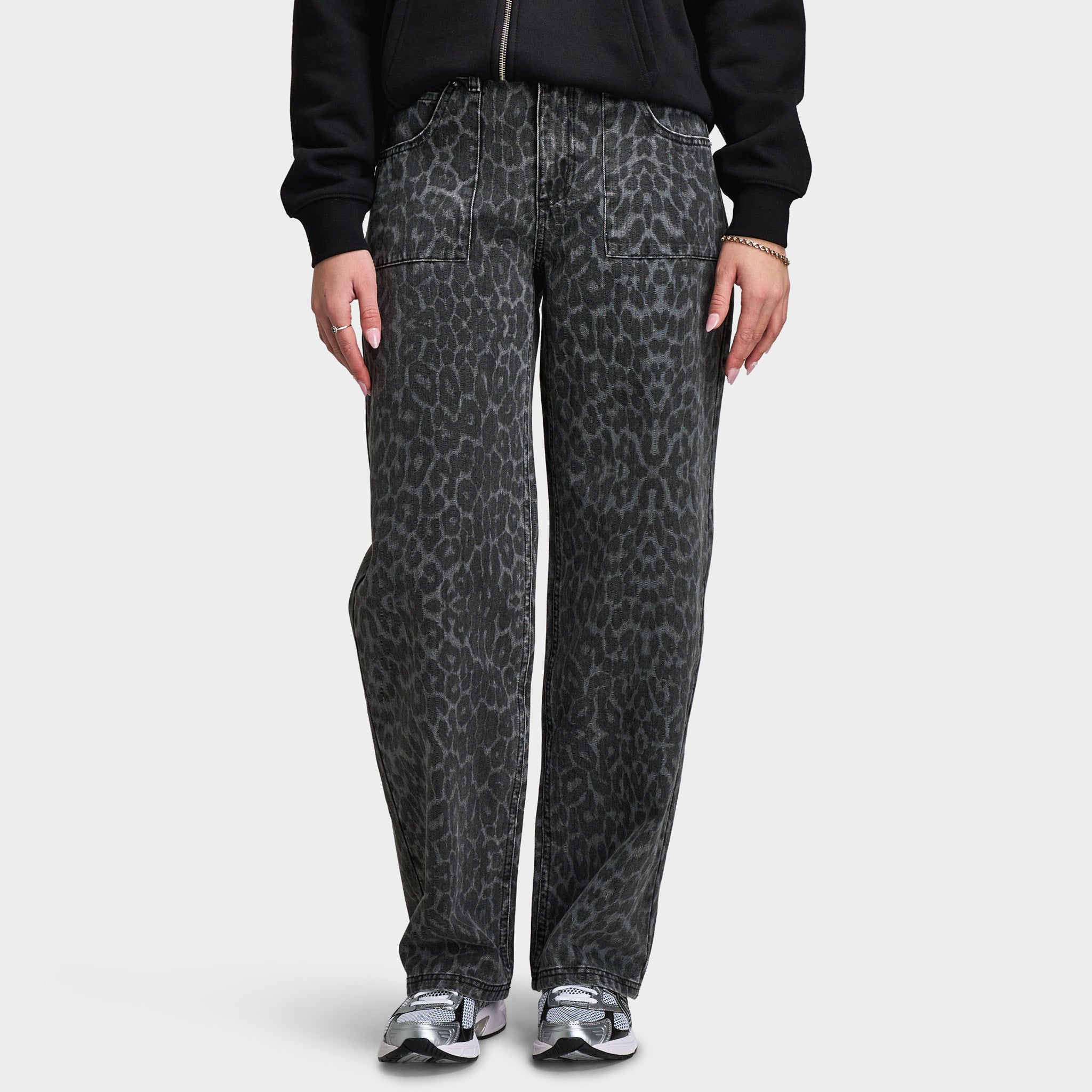 Unlike Humans Women's Jeans / Black Leopard Wash – JD Sports
