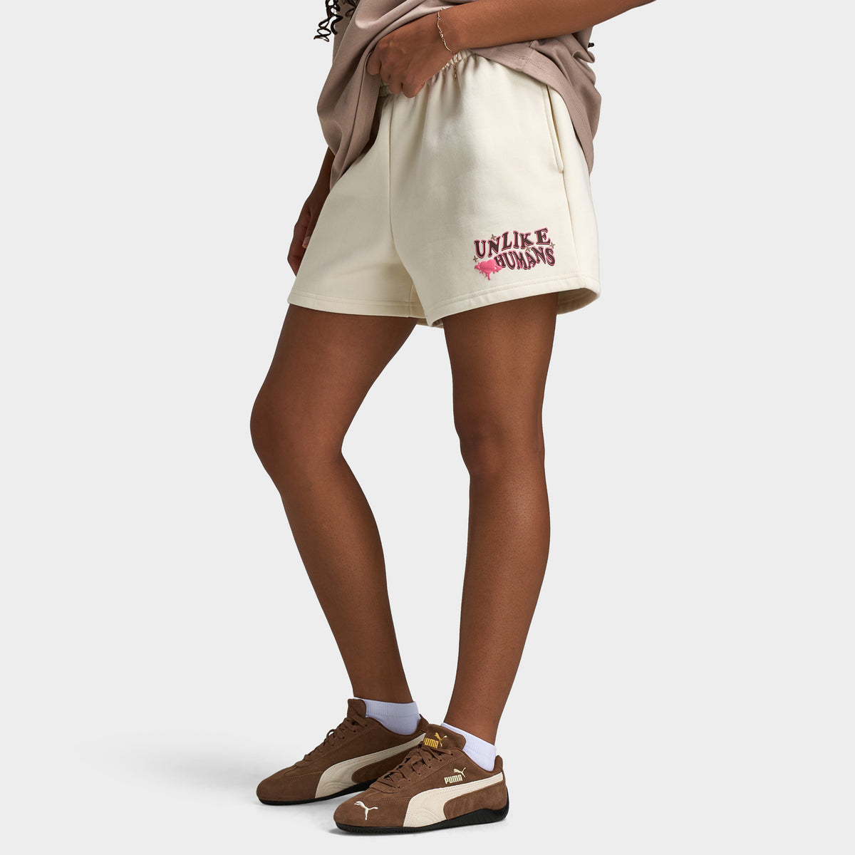 Unlike Humans Women's Wave Shorts / Tofu | JD Sports