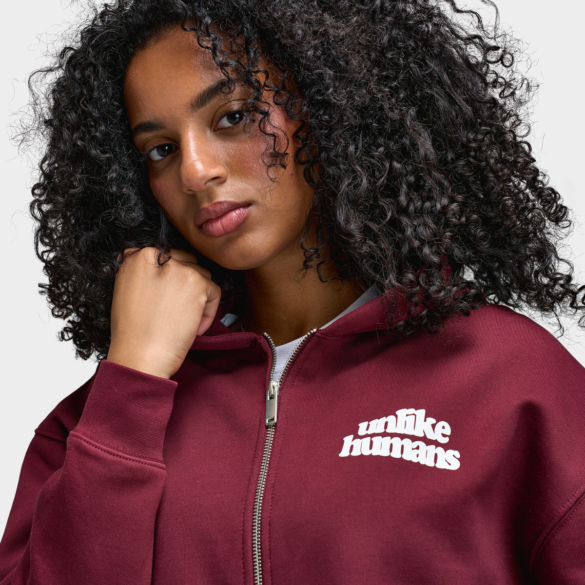 Unlike Humans Women's Bubble Fullzip Hoodie / Red – JD Sports