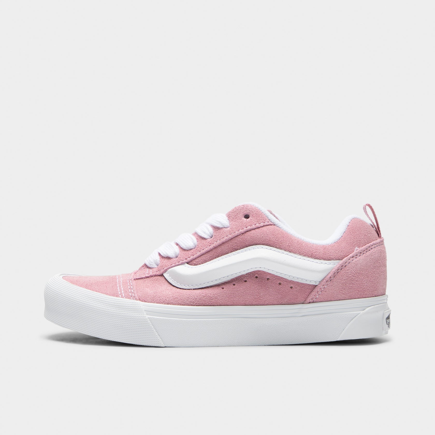 Vans Juniors' Knu Skool Pink Dawn / White – JD Sports