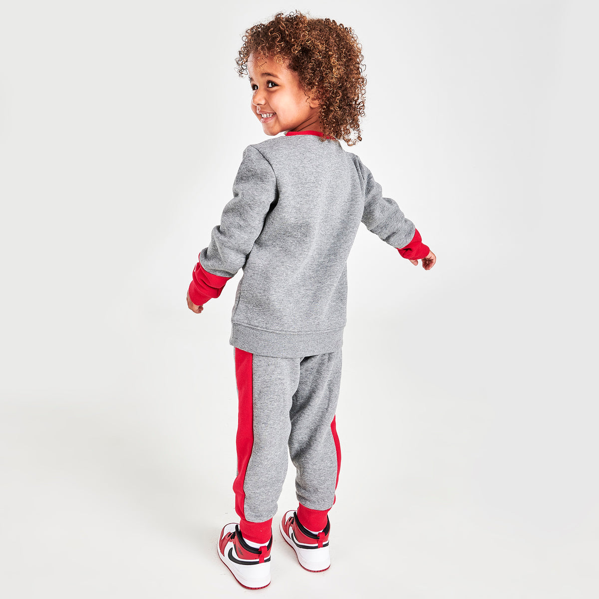 Jordan Child Boys' Crew and Pants Set / Carbon Heather | JD Sports