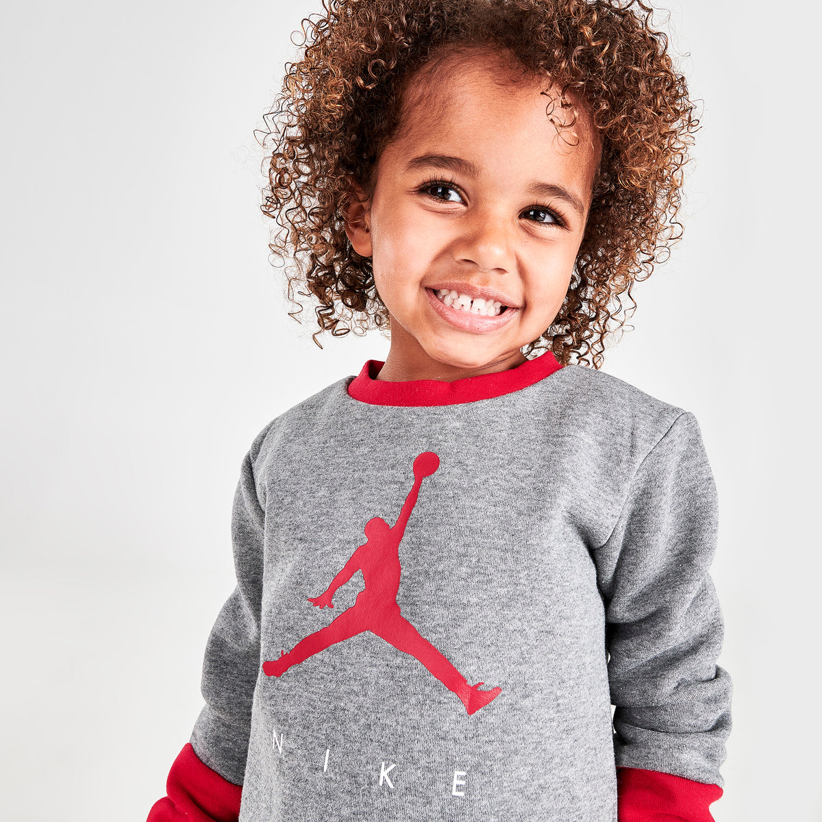 Jordan Child Boys' Crew and Pants Set / Carbon Heather | JD Sports